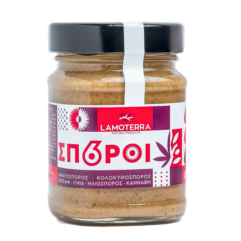 ΒΟΥΤΥΡΟ ΞΗΡΩΝ ΚΑΡΠΩΝ 6 ΣΠΟΡΟΙ 250gr – Lamoterra